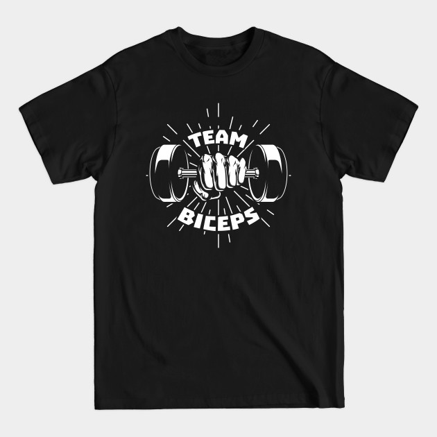Team Biceps Fitness Sport Gym Training - Biceps - T-Shirt sold by Divya Gupta | SKU 1854946 ...